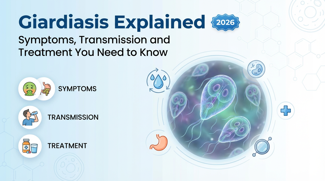 Giardiasis Explained: Symptoms, Transmission & Treatment