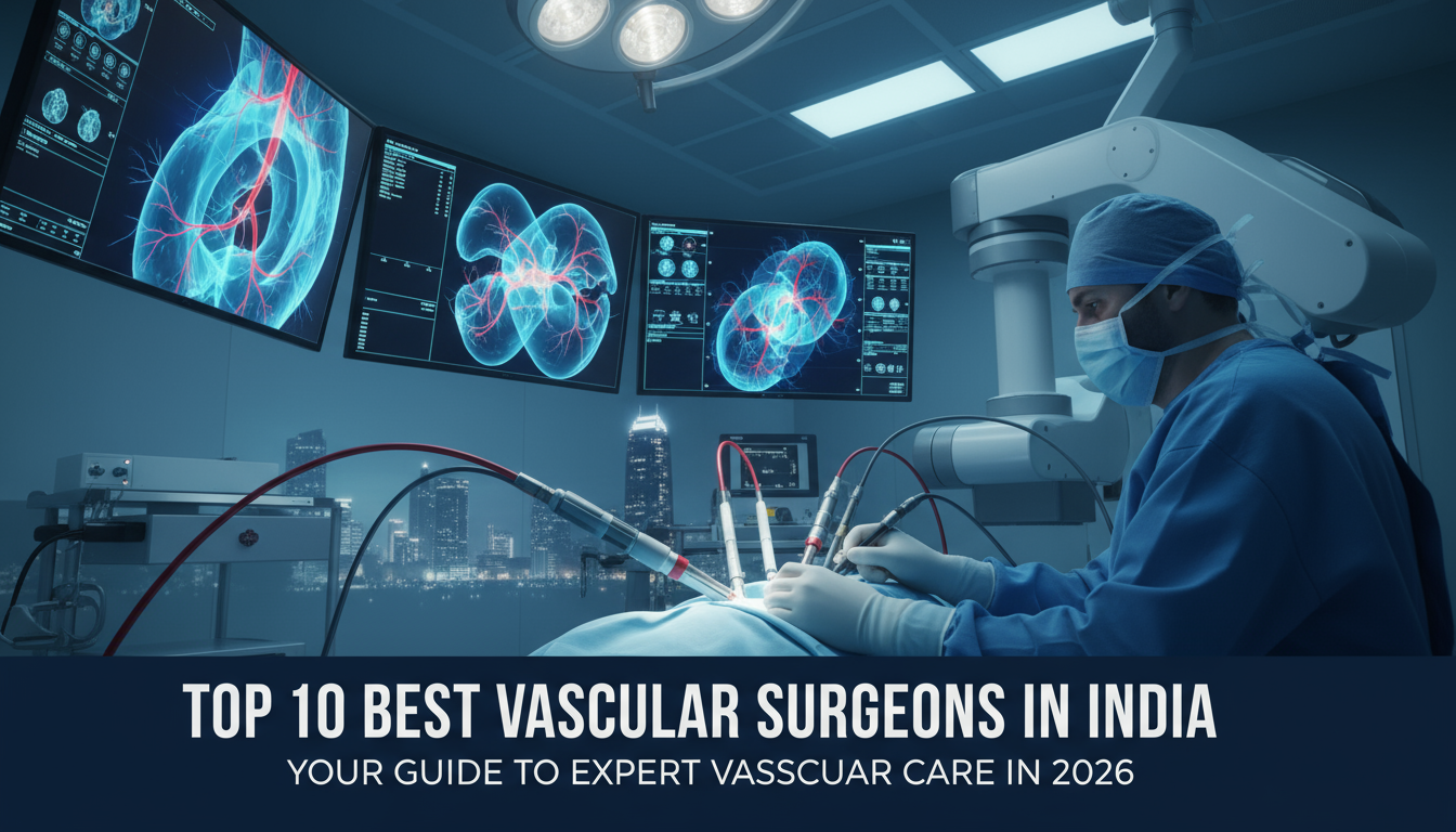 Top 10 Best Vascular Surgeons in India | Expert Care & Treatment