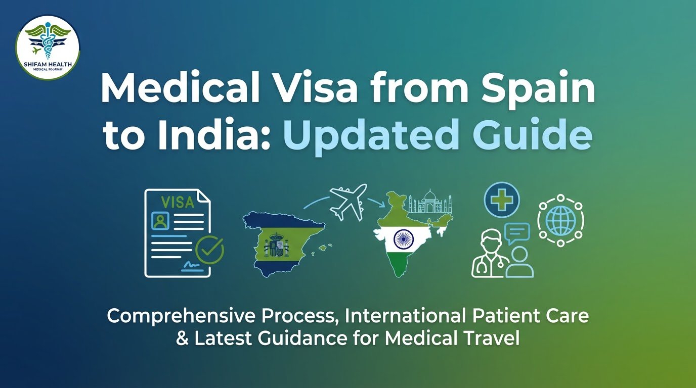 Medical Visa from Spain to India