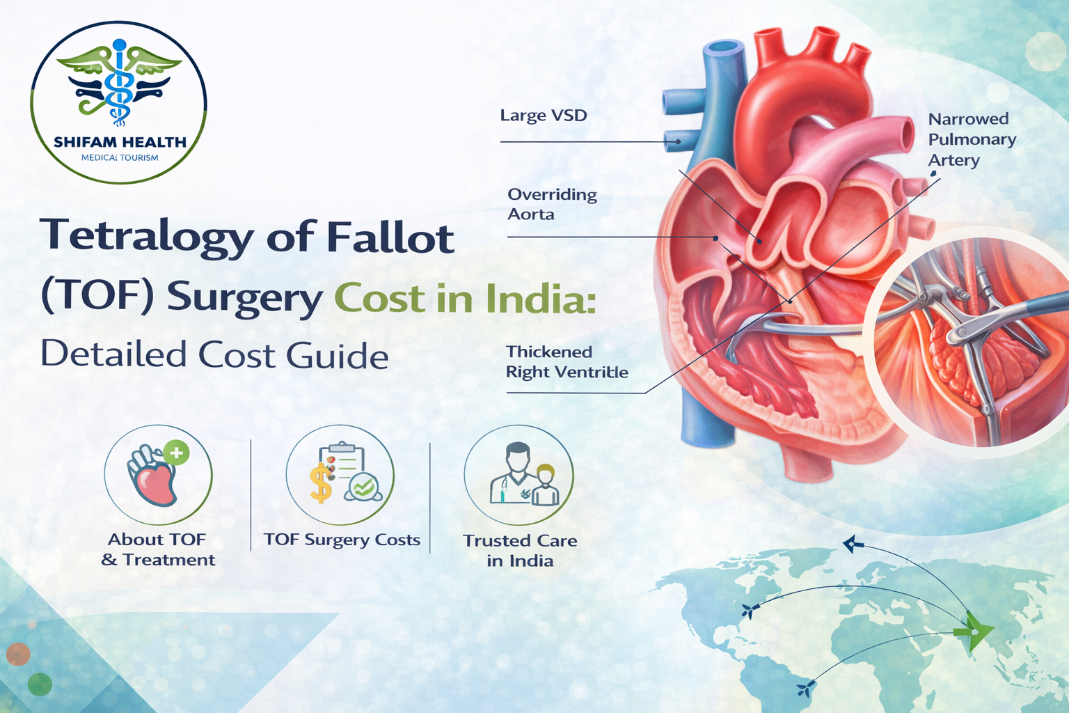 Tetralogy of Fallot (TOF) Surgery Cost in India (2026)