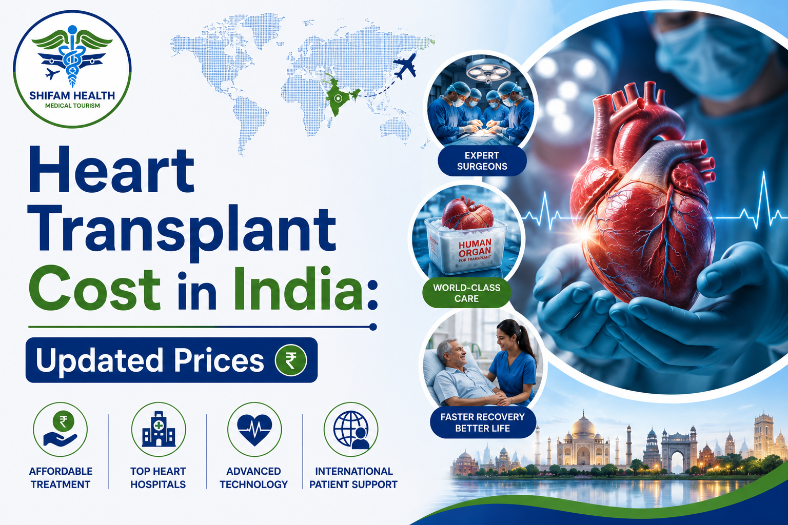 Heart Transplant Cost in India 2026 | Updated Prices